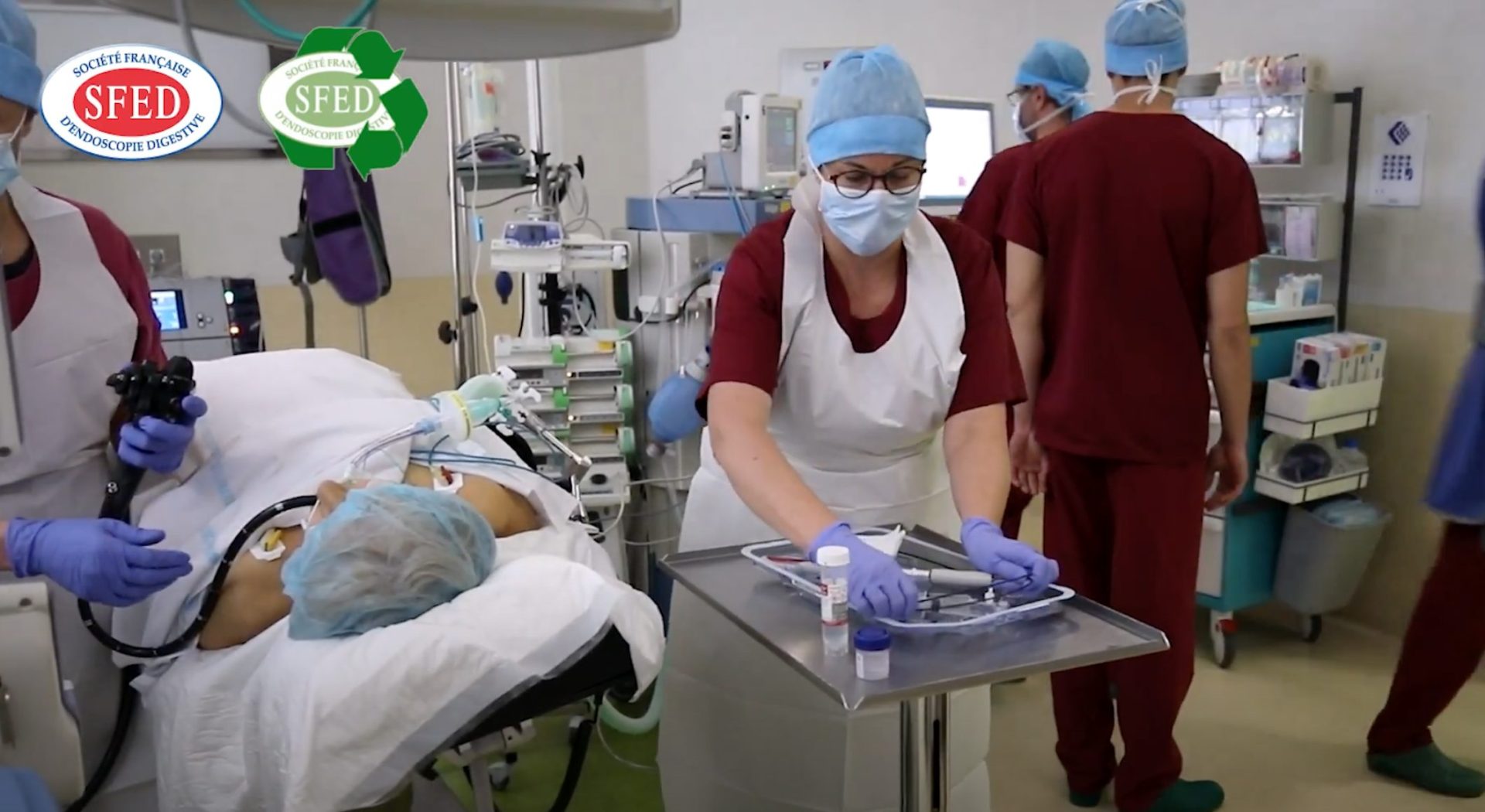 Film de sensibilisation au triage des déchets en milieu hospitalier - SFED